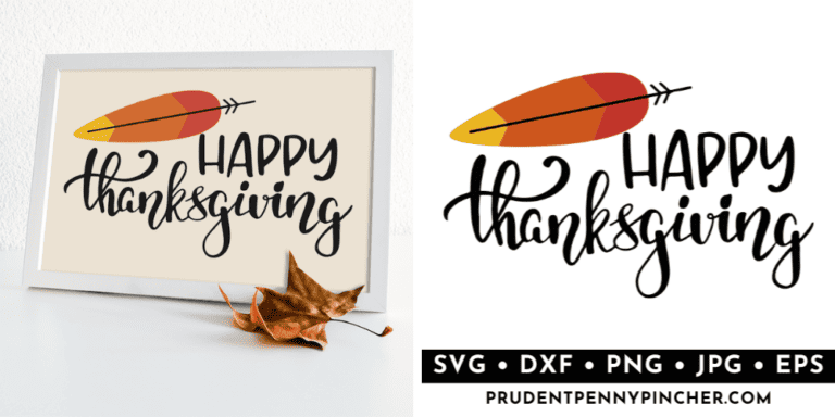 15 Free Turkey SVG Files for Thanksgiving - Prudent Penny Pincher