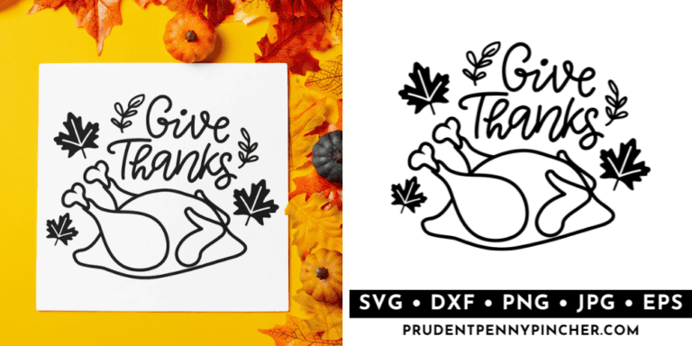 15 Free Turkey SVG Files for Thanksgiving - Prudent Penny Pincher