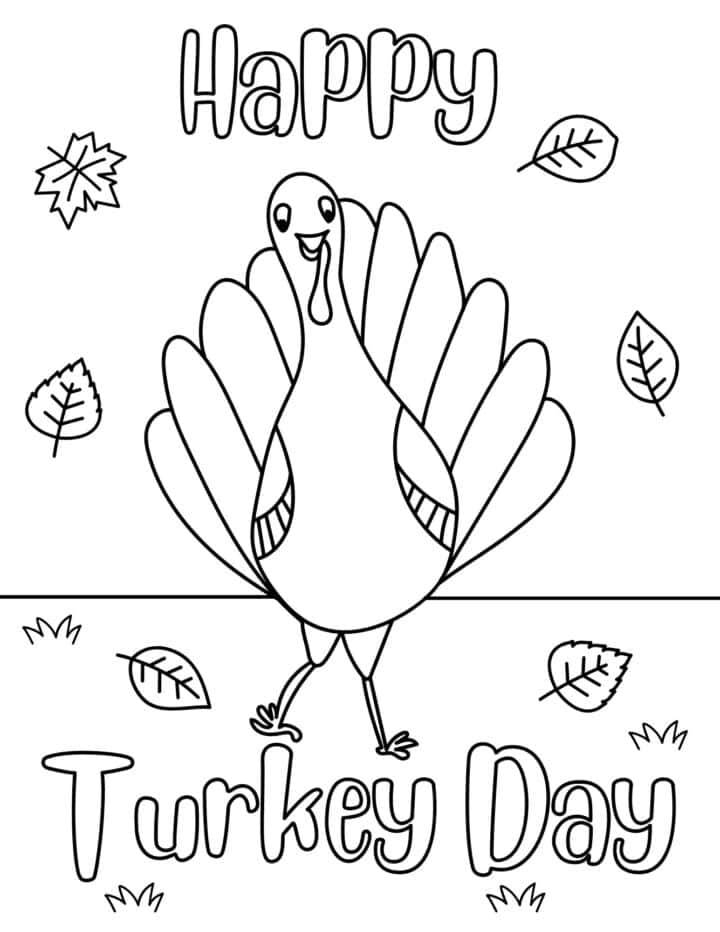 30 Free Thanksgiving Coloring Pages for Kids and Adults - Prudent Penny ...
