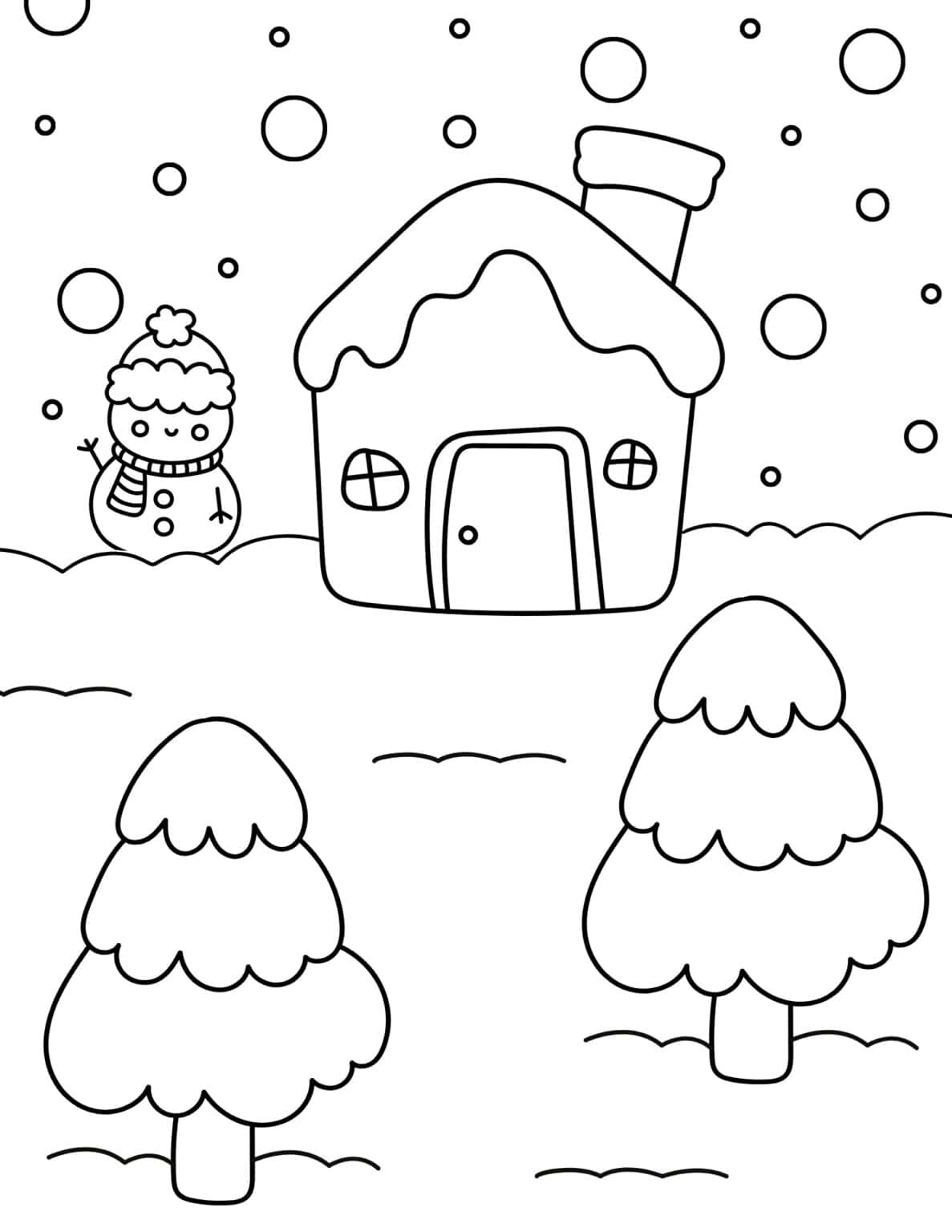 45 Free Printable Christmas Tree Coloring Pages - Prudent Penny Pincher