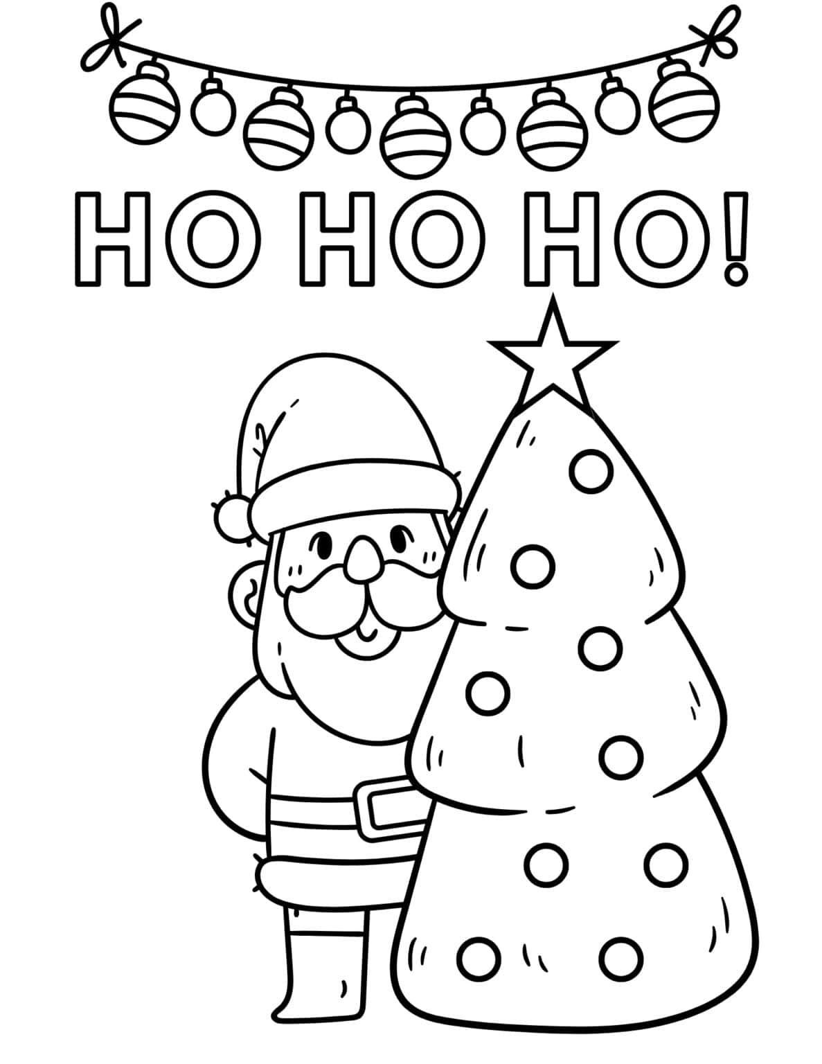 150 Free Christmas Coloring Pages for Kids - Prudent Penny Pincher