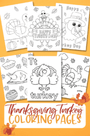 30 Free Thanksgiving Turkey Coloring Pages for Kids - Prudent Penny Pincher