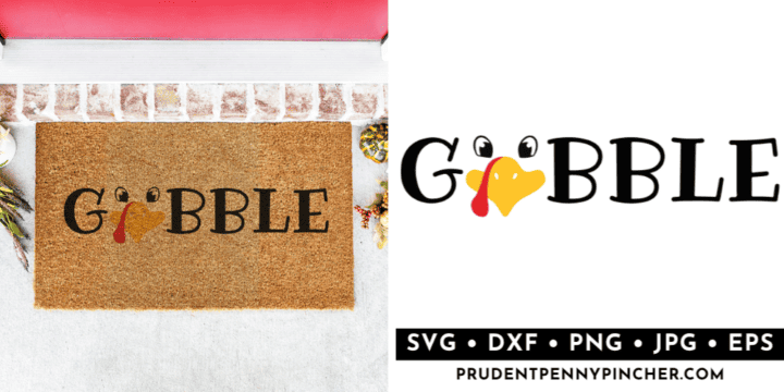 15 Free Turkey SVG Files for Thanksgiving - Prudent Penny Pincher