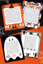 Free Halloween Word Search Printables - Prudent Penny Pincher