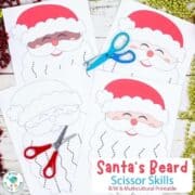 20 Simple Santa Crafts for Kids - Prudent Penny Pincher