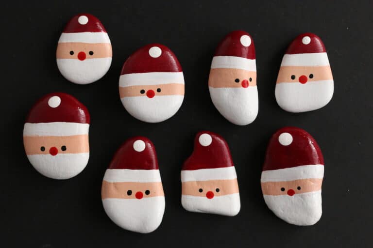 20 Simple Santa Crafts for Kids - Prudent Penny Pincher