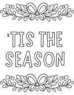 25 Free Winter Coloring Pages for Kids - Prudent Penny Pincher