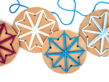 25 Best Snowflake Crafts for Kids - Prudent Penny Pincher