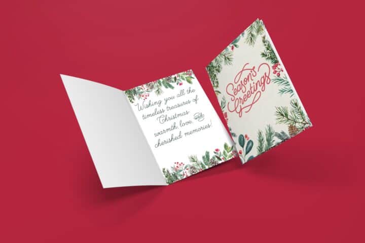 20 Free Christmas Printable Cards - Prudent Penny Pincher