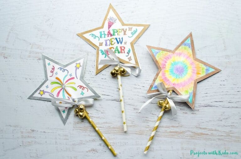 25 Fun New Year's Crafts for Kids - Prudent Penny Pincher