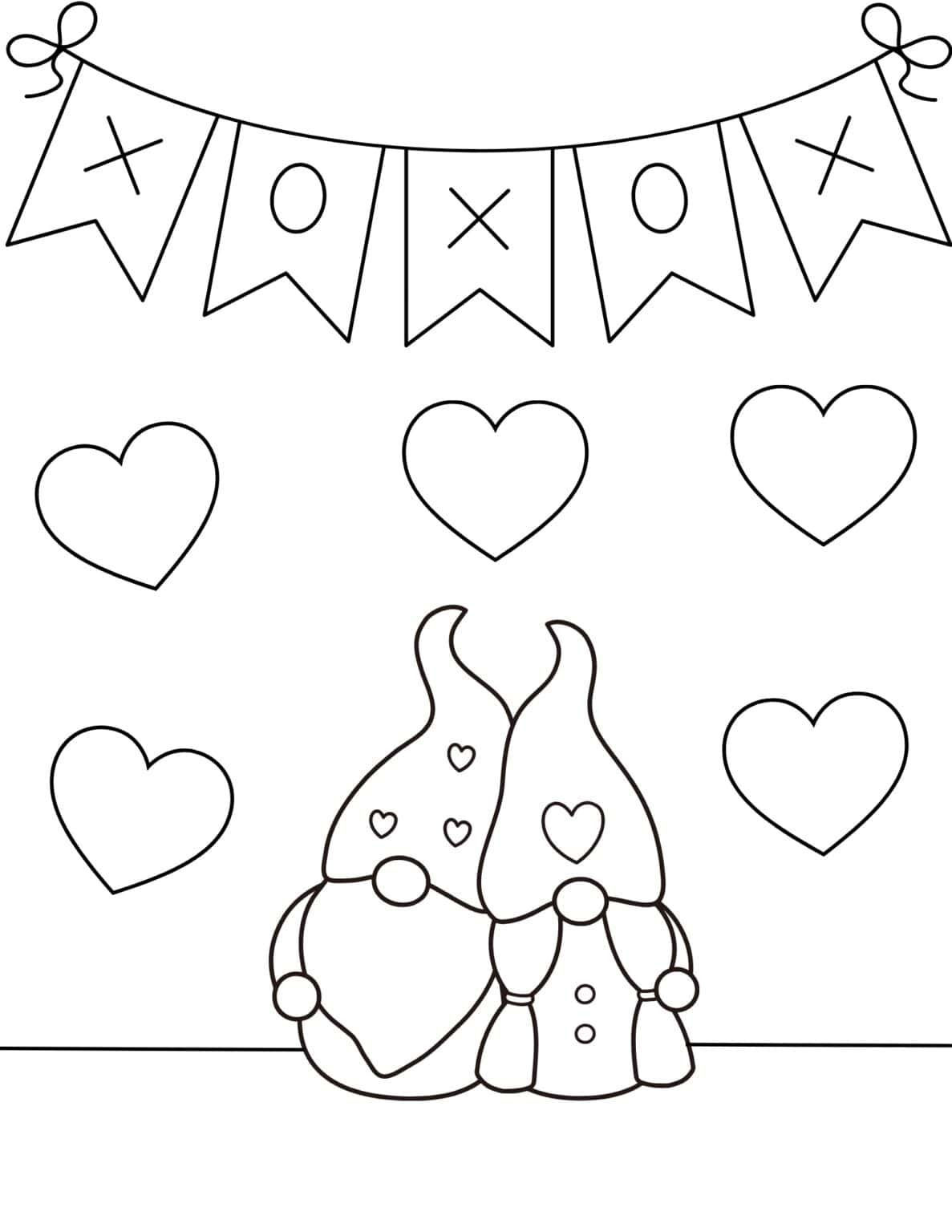 50 Free Valentine Coloring Pages for Kids - Prudent Penny Pincher