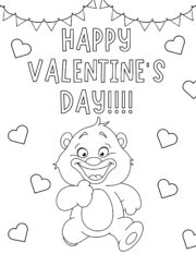 50 Free Valentine Coloring Pages for Kids - Prudent Penny Pincher