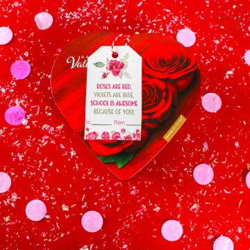 Free Printable Teacher Valentine Tags - Prudent Penny Pincher
