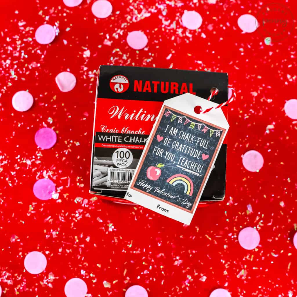 Free Printable Teacher Valentine Tags - Prudent Penny Pincher