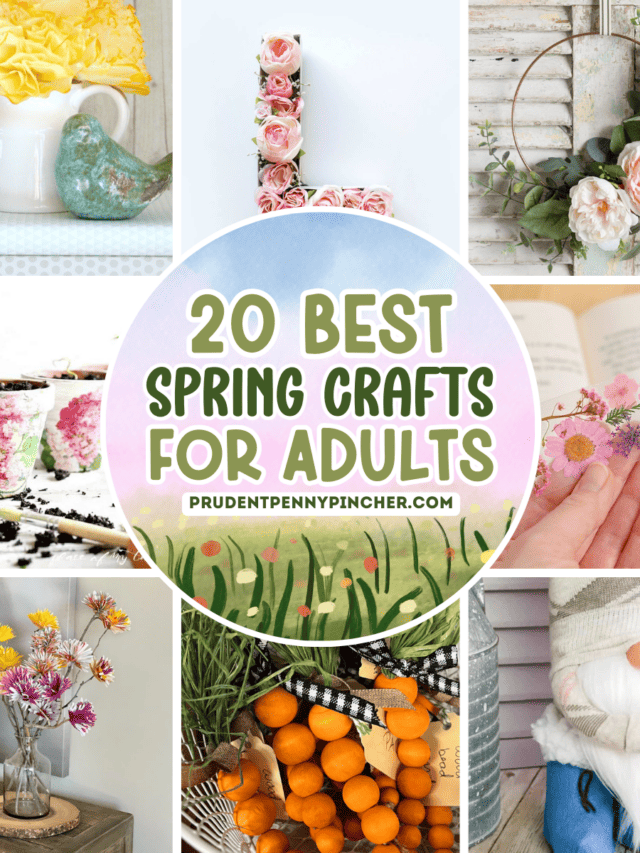 50 Fun and Easy Spring Crafts for Kids - Prudent Penny Pincher