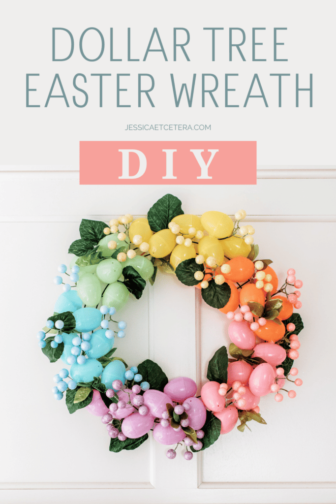 20 DIY Dollar Store Easter Wreaths - Prudent Penny Pincher