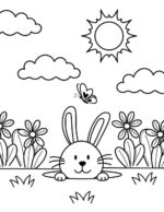 30 Free Spring Coloring Pages for Kids - Prudent Penny Pincher