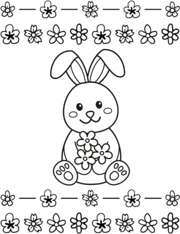 30 Free Spring Coloring Pages for Kids - Prudent Penny Pincher