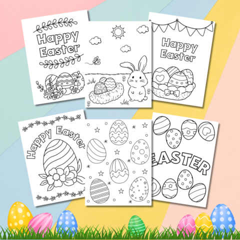 25 Fun and Easy Easter Egg Crafts for Kids - Prudent Penny Pincher