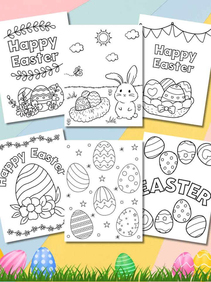 20 Fun and Easy Easter Egg Painting Ideas for Kids - Prudent Penny Pincher