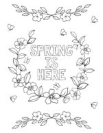 30 Free Printable Flower Coloring Pages for Kids - Prudent Penny Pincher