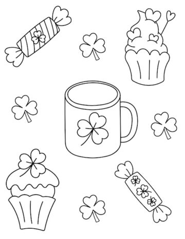 20 Free St Patrick's Day Coloring Pages for Kids - Prudent Penny Pincher