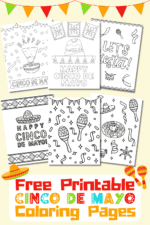 Free Printable Cinco De Mayo Coloring Pages - Prudent Penny Pincher