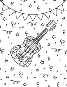 Free Printable Cinco De Mayo Coloring Pages - Prudent Penny Pincher