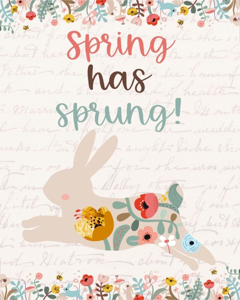 15 Free Easter Printables to Decorate Your Home - Prudent Penny Pincher