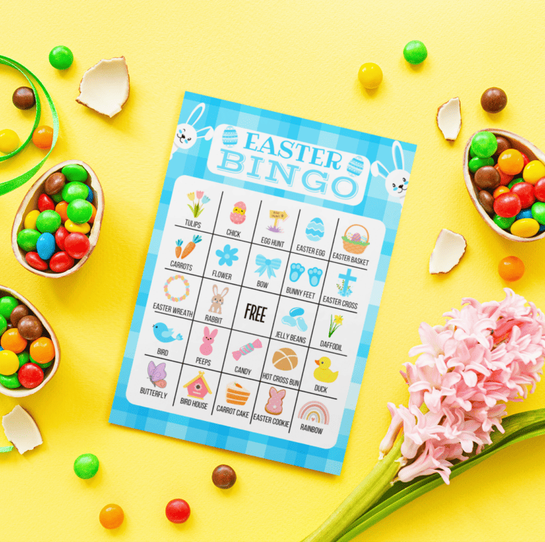 Free Printable Easter Bingo Game - Prudent Penny Pincher