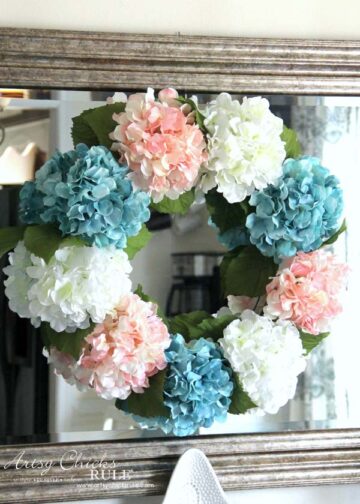 20 DIY Dollar Store Summer Wreaths - Prudent Penny Pincher