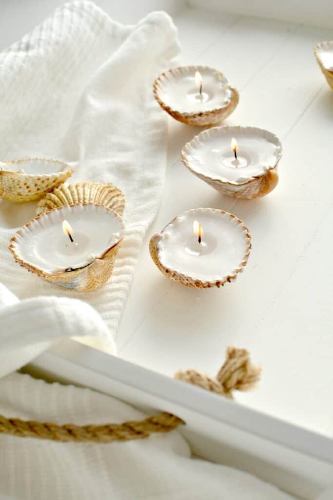 20 Easy DIY Seashell Crafts and Decor Ideas - Prudent Penny Pincher