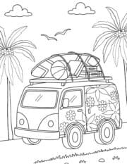 30 Free Summer Coloring Pages for Kids - Prudent Penny Pincher