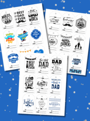 10 Free Printable Father's Day Cards for Kids to Color - Prudent Penny ...