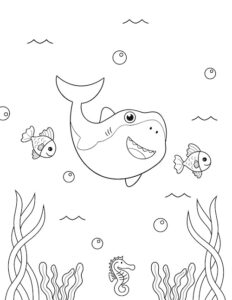 Free Printable Shark Coloring Pages for Kids - Prudent Penny Pincher