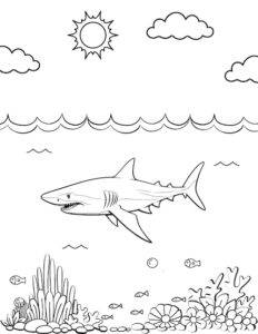 60+ Ocean Coloring Pages for Kids - Prudent Penny Pincher