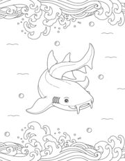 60+ Ocean Coloring Pages for Kids - Prudent Penny Pincher