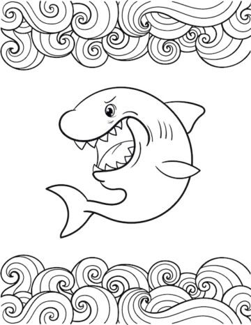 60+ Ocean Coloring Pages for Kids - Prudent Penny Pincher