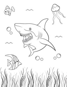 60+ Ocean Coloring Pages for Kids - Prudent Penny Pincher