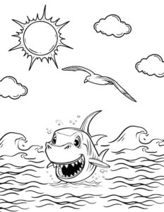 60+ Ocean Coloring Pages for Kids - Prudent Penny Pincher