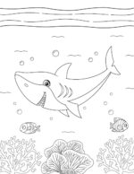 60+ Ocean Coloring Pages for Kids - Prudent Penny Pincher