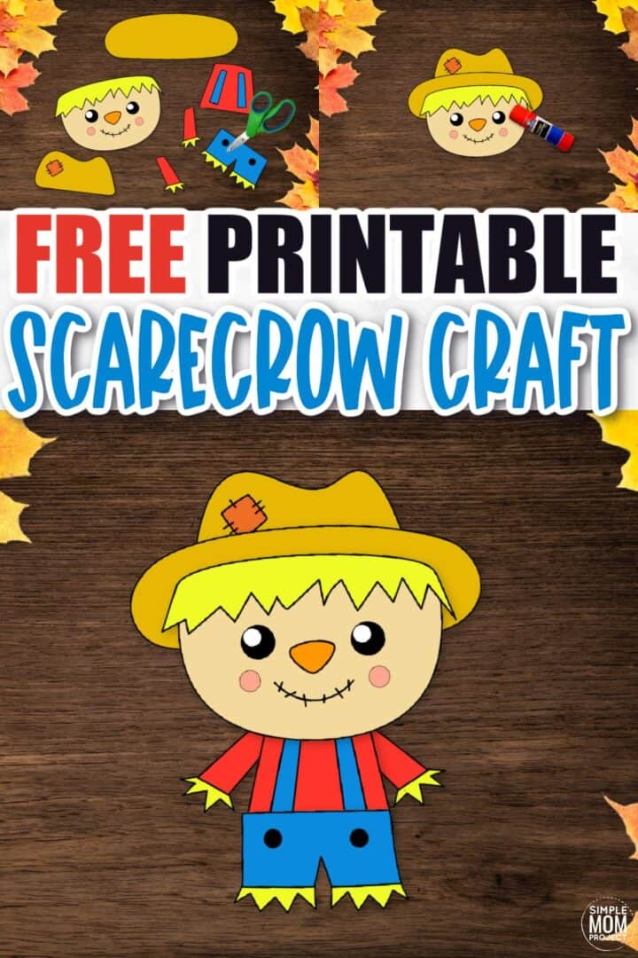 20 Easy Scarecrow Crafts for Kids - Prudent Penny Pincher