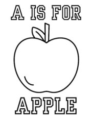 25 Free Printable Apple Coloring Pages for Kids - Prudent Penny Pincher