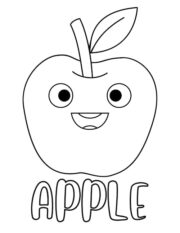 25 Free Printable Apple Coloring Pages for Kids - Prudent Penny Pincher