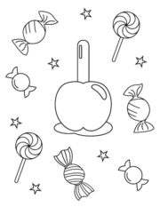 25 Free Printable Apple Coloring Pages for Kids - Prudent Penny Pincher
