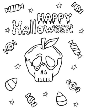 25 Free Printable Apple Coloring Pages for Kids - Prudent Penny Pincher