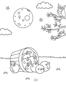 25 Free Printable Apple Coloring Pages for Kids - Prudent Penny Pincher