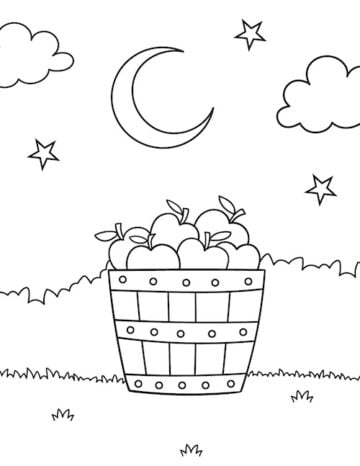 25 Free Printable Apple Coloring Pages for Kids - Prudent Penny Pincher