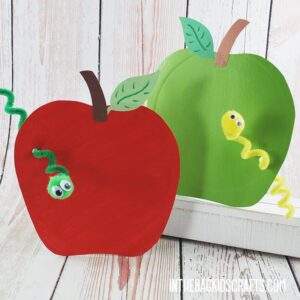 25 Fun and Easy Apple Crafts for Kids - Prudent Penny Pincher