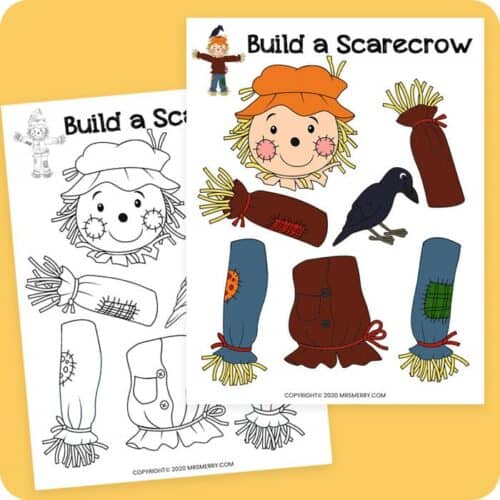 20 Easy Scarecrow Crafts for Kids - Prudent Penny Pincher